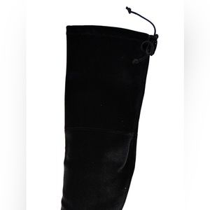 Stuart Weitzman | Shoes | Nib Stuart Weitzman Over Knee Thigh Velvet Black Otk Boots Highland ...